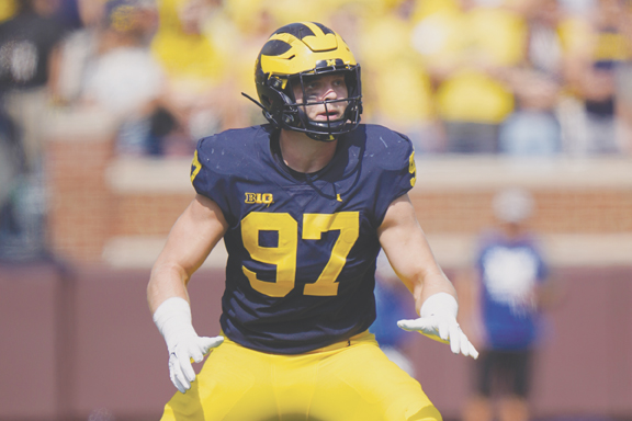 Michigan Wolverines’ Aidan Hutchinson honored as one of Mayo Clinic’s ...